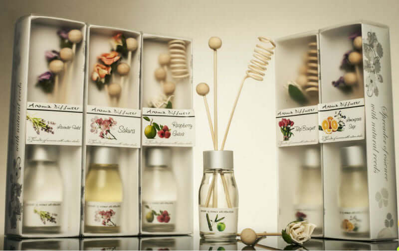 Diffusers, Bamboo Flower Reed Diffuser, FEA - Far East Aroma